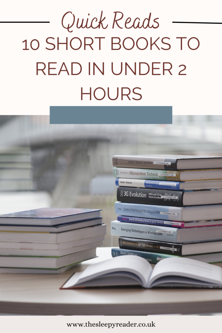 Quick Reads: 10 Short Books to Read in Under 2 Hours | The Sleepy Reader